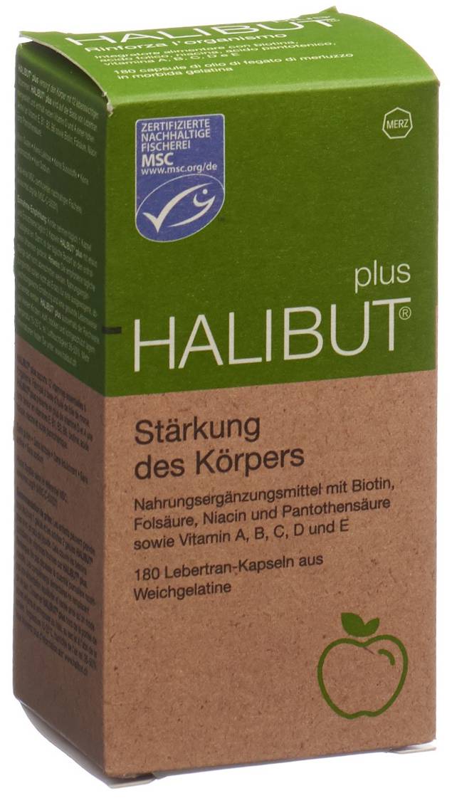 Halibut plus 180 Kapseln | Wir l(i)eben Gesundheit!
