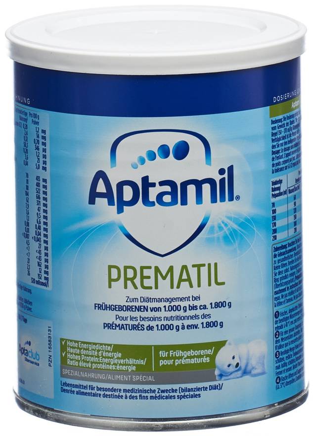Aptamil Prematil Frühgeborenen bis 1.8 g 400 g | Wir l(i)eben Gesundheit!